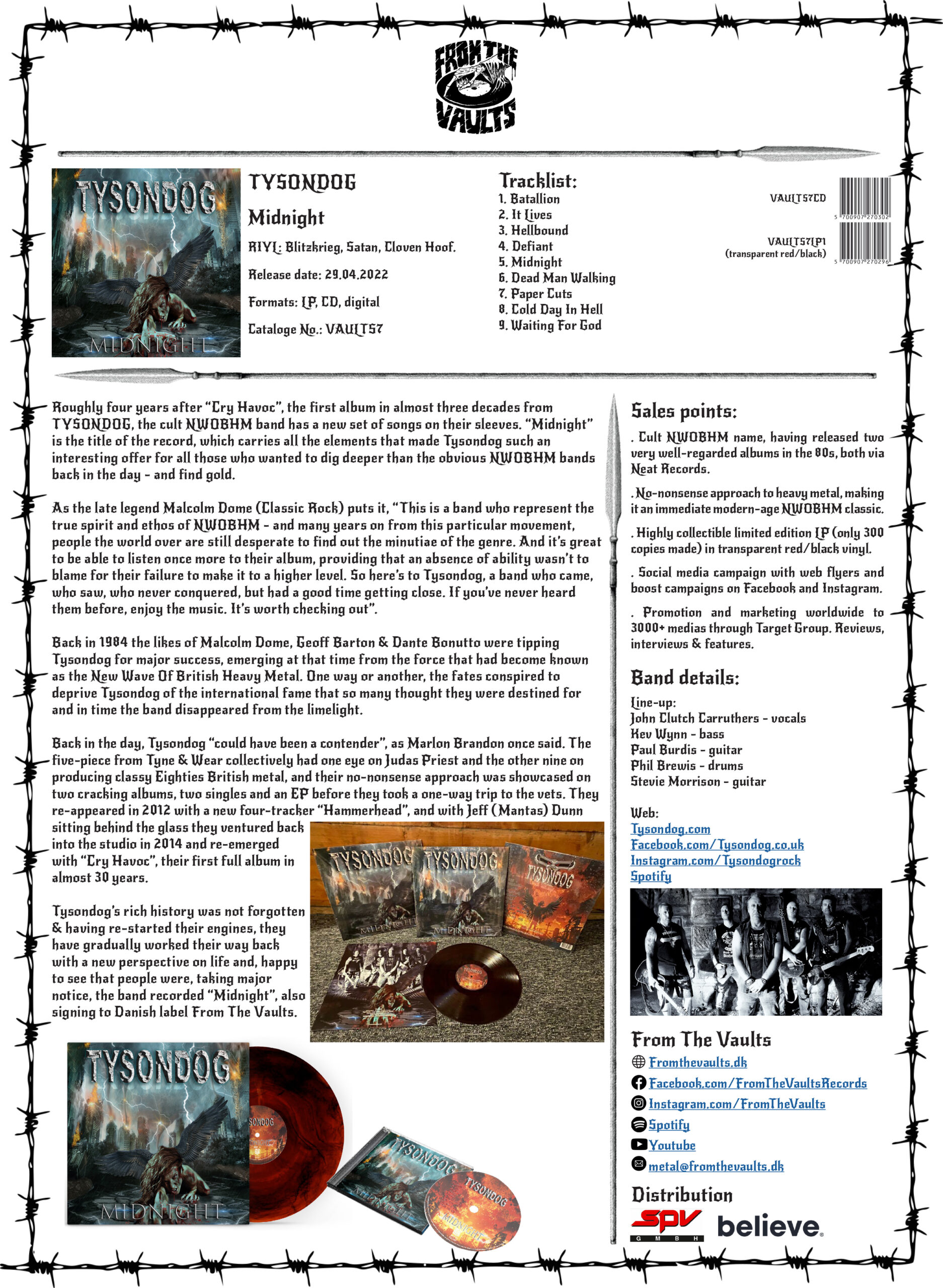 Tysondog – Midnight – From The Vaults